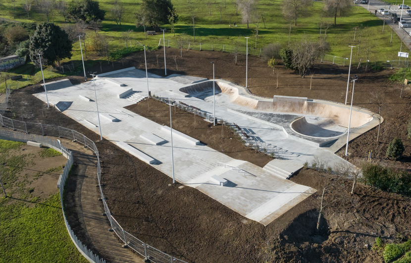 SKATEPARK EIRIS CORUÑA - DANIEL YÁBAR ARQUITECTO